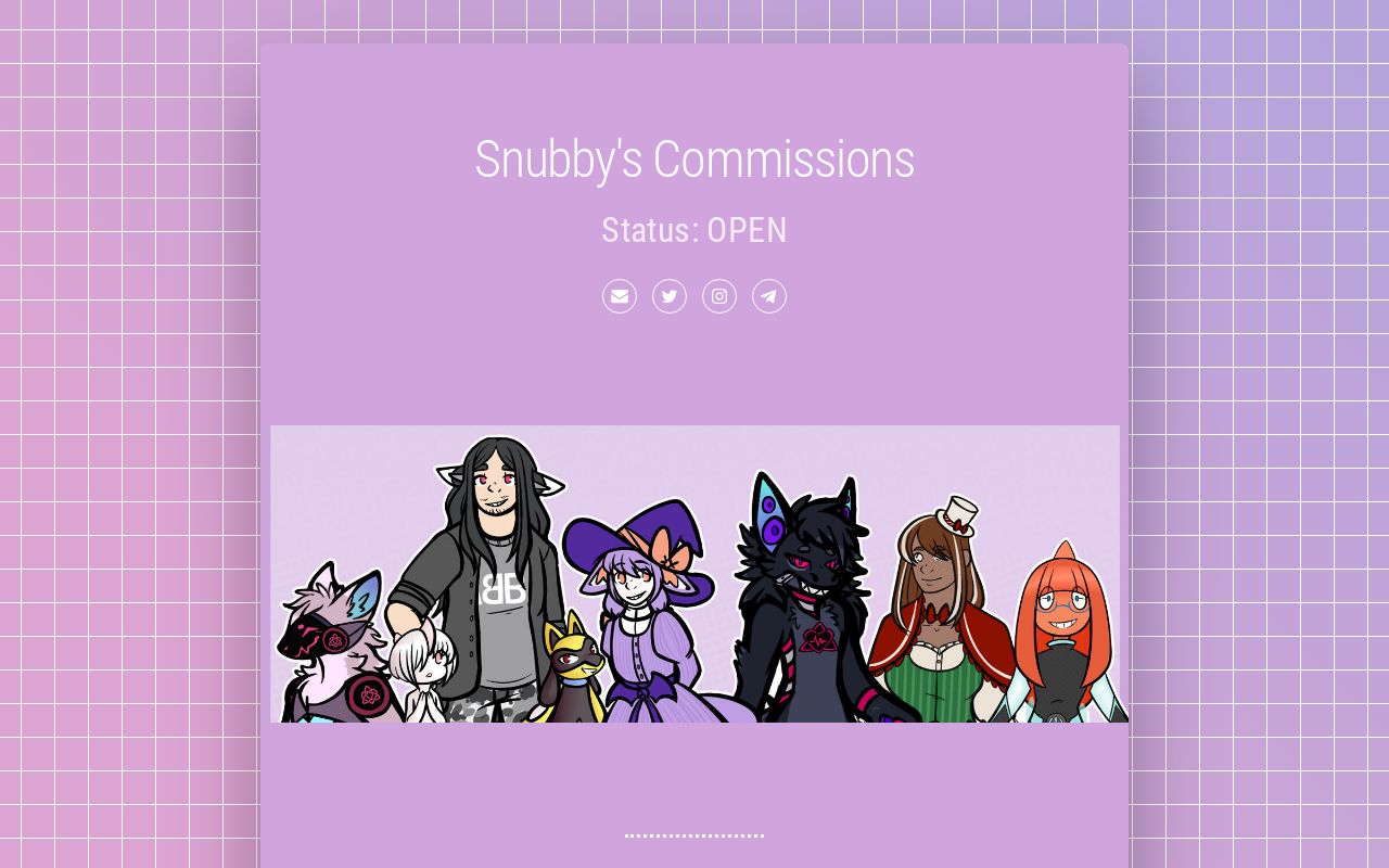 Snubby's Commissions